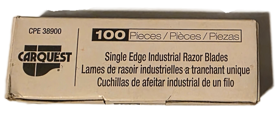 1000 PCS Razor Blades Single Edge Extra Sharp Heat Safety Knife Scraper ...