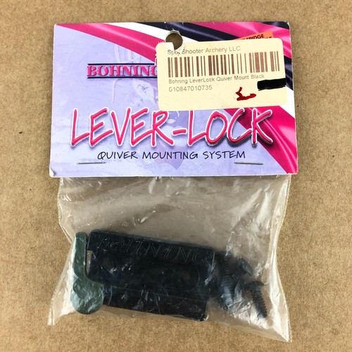 Bohning Archery Lever Lock Quiver Mount with Screws Black 01073 | eBay