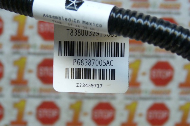 2019 DODGE RAM 2500 VAPOR CANISTER SOLENOID HARNESS 68387005AC OEM for ...