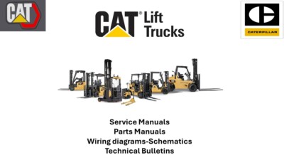CATERPILLAR FORKLIFT Service & Parts Manuals on a USB Flash Drive. | eBay