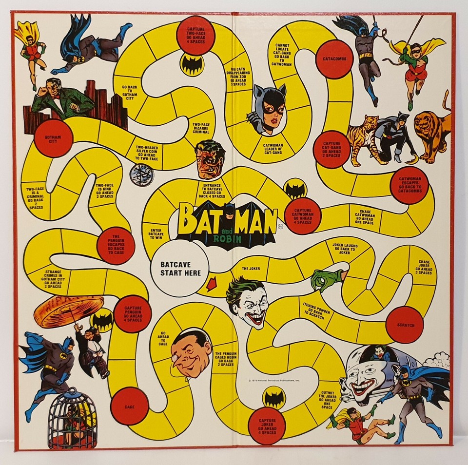 BATMAN : BATMAN BOARD GAME, THE BRONZE AGE DIE CAST MODEL SET | eBay