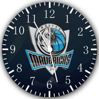 Dallas Mavericks Frameless Borderless Wall Clock Nice For Gifts or ...