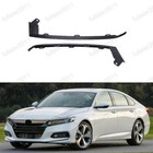 Pair Front Bumper Lower Grille Molding Trim Black For Honda Accord 2018 ...
