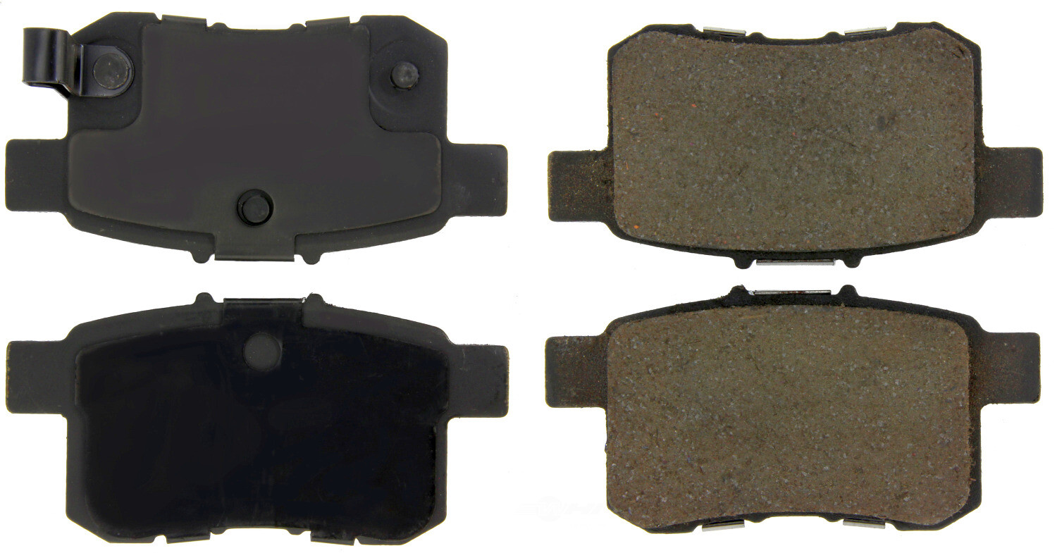 Disc Brake Pad Set-Premium Ceramic Pads with Shims and Hardware Centric ...
