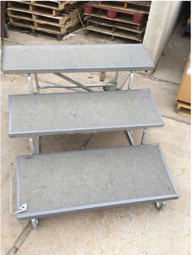 WENGER 4 foot 3 STEP CHOIR choral RISER W 4TH STEP! | eBay