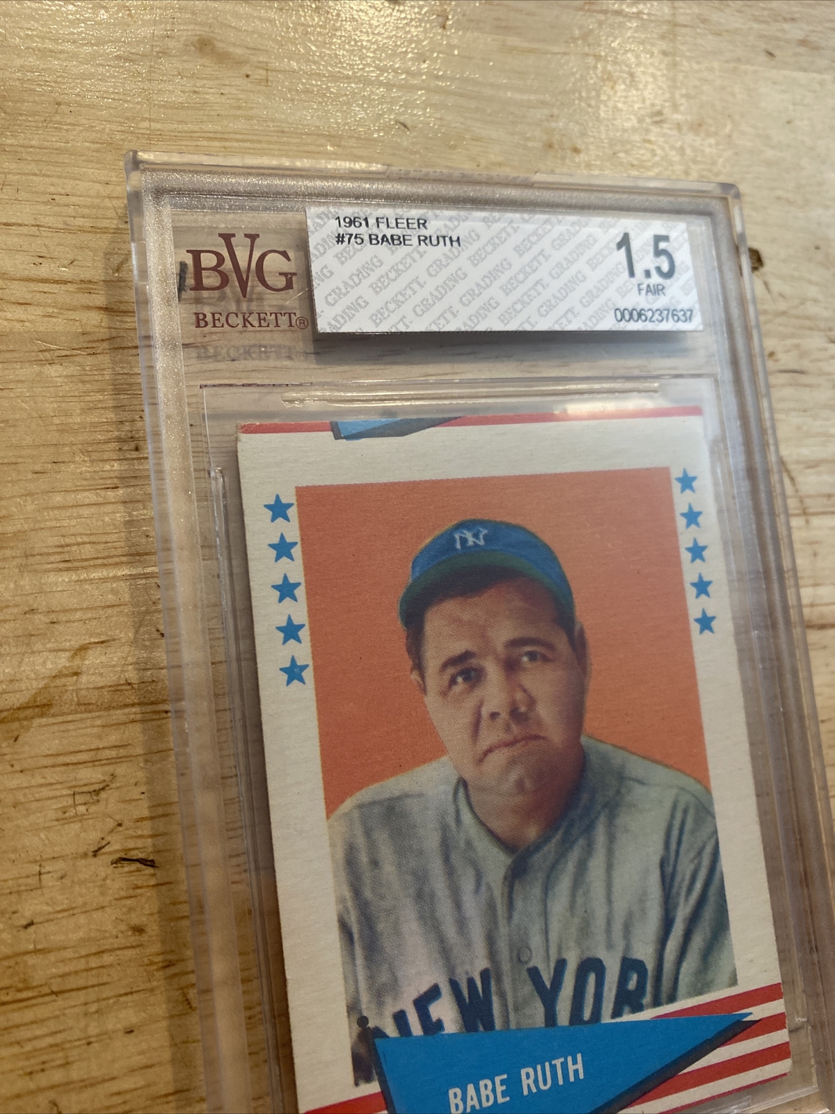 1961 Fleer Baseball Greats - #75 Babe Ruth for sale online | eBay