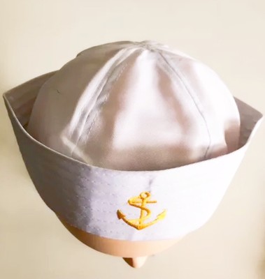 Navy Gob Cap Gilligan Hat Salior Cap Navy Cap Seamans Cap | eBay Australia