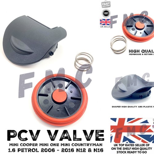 MINI COOPER PCV VALVE 1.6 1.4 N12 N16 R56 R60 PCV VALVE COMPLETE ...