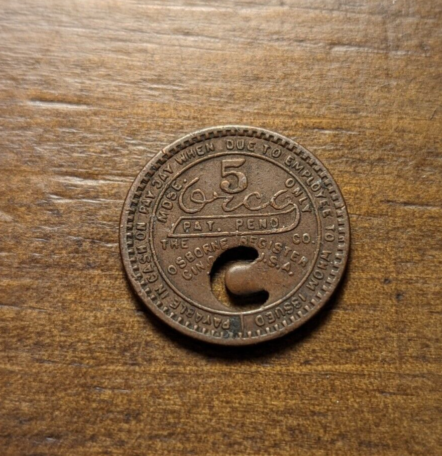 Coalwood, West Virginia WV The Consolidation Coal Co. 5 Rare Orco Scrip ...