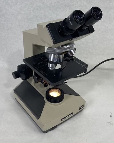 Olympus CHT CH-2 Binocular Laboratory Microscope 4X 10X 40X *Crooked ...