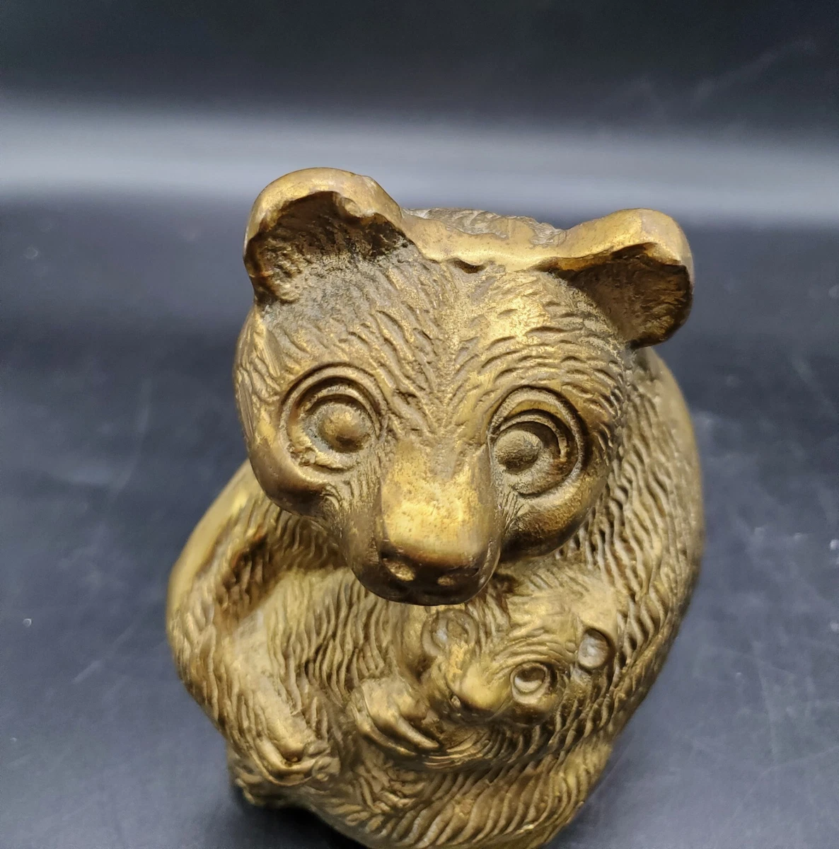 Golden Panda Statue