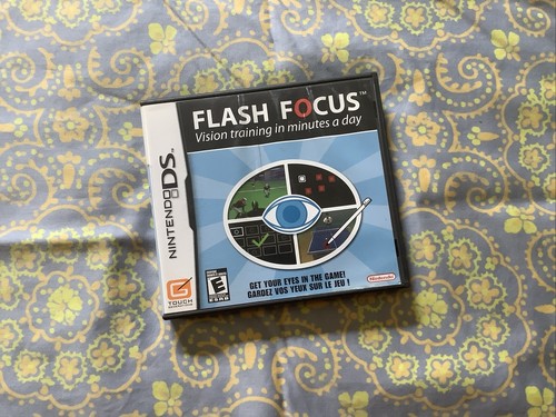 Flash Focus: Vision Training in Minutes a Day (Nintendo DS, 2007) CIB ...