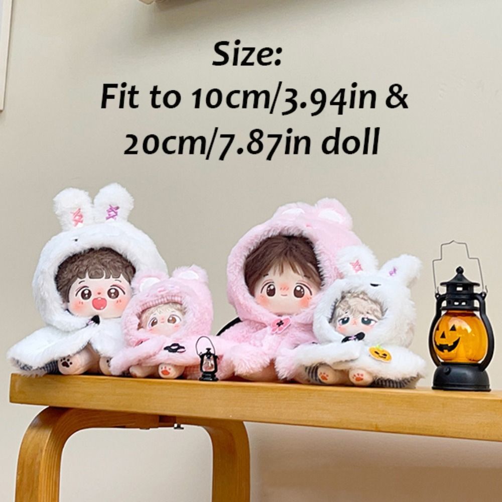 Lovely Bat Wing Idol Plush Doll Cloak 20CM Doll Plush Toys Clothing ...