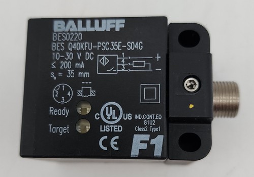 BALLUFF BES0220 INDUCTIVE SENSOR BES Q40KFU-PSC35E-S04G BESQ40KFUPSC35ES04G | eBay