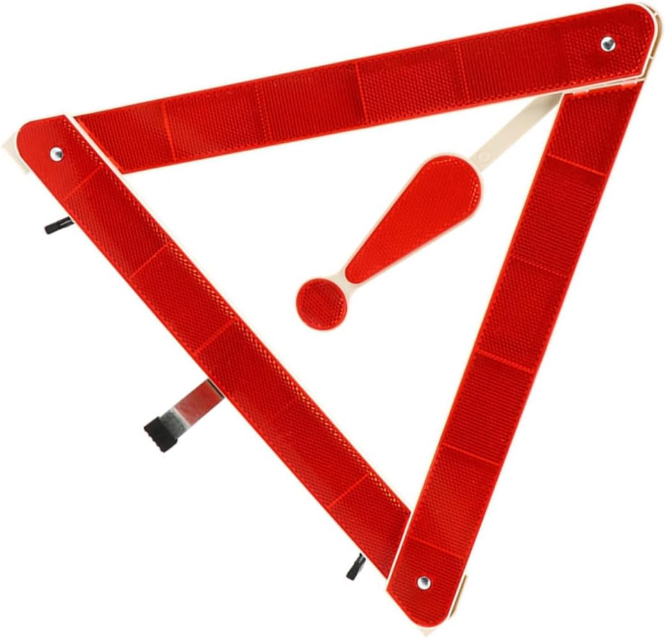 GARVALON Warning Triangle Auto Warning Signs for Road Safety Foldable ...