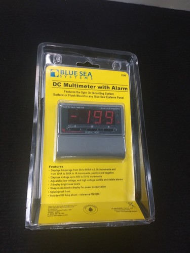 Blue Sea Systems 8248 DC Digital Multimeter With Alarm for sale online ...