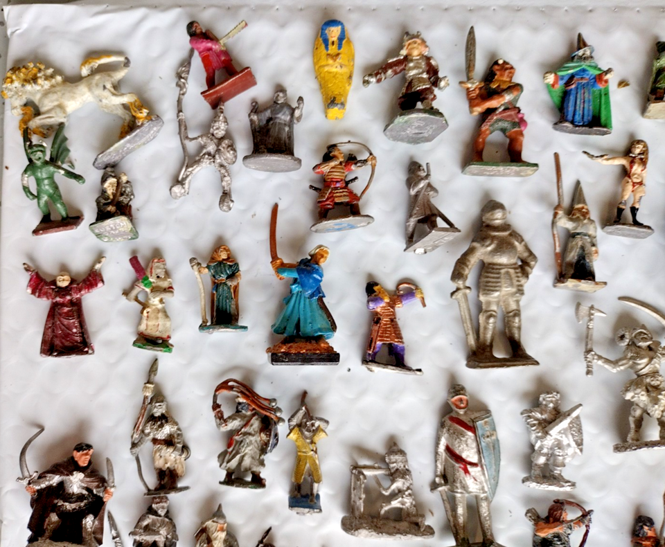 Lot of 60+ Vintage 1980s Metal Miniatures – Ral Partha, Grenadier ...