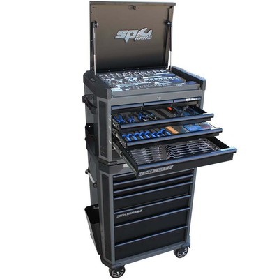 SP Tools Tool Cabinet & Tool Kit Tech Series Tool Kit 210pc Metric Only ...