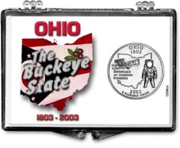 Coin Snaplocks Holder Ohio The Buckeye State For Quarter Storage Deal ...
