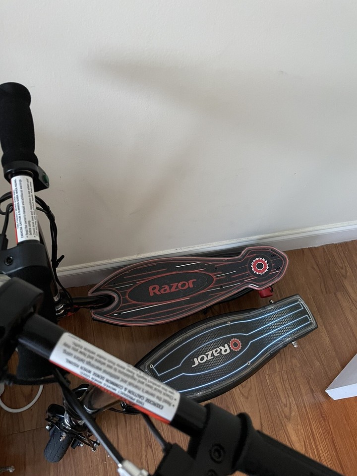 Razor E100 Motorized 24V Electric Scooter - Red 845423013165| eBay