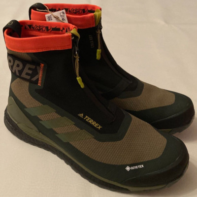 Mens 11 Adidas Terrex Free Hiker Cold.RDY Focus Olive Impact Orange ...