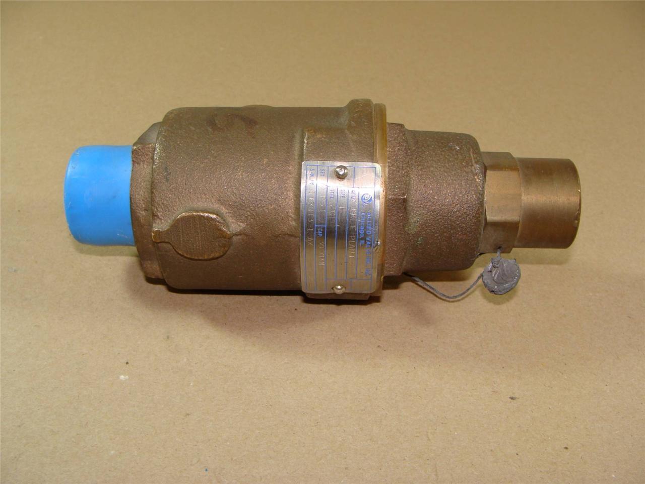 NEW KUNKLE 1' NPT MODEL 20 PRESSURE RELIEF | Grelly USA