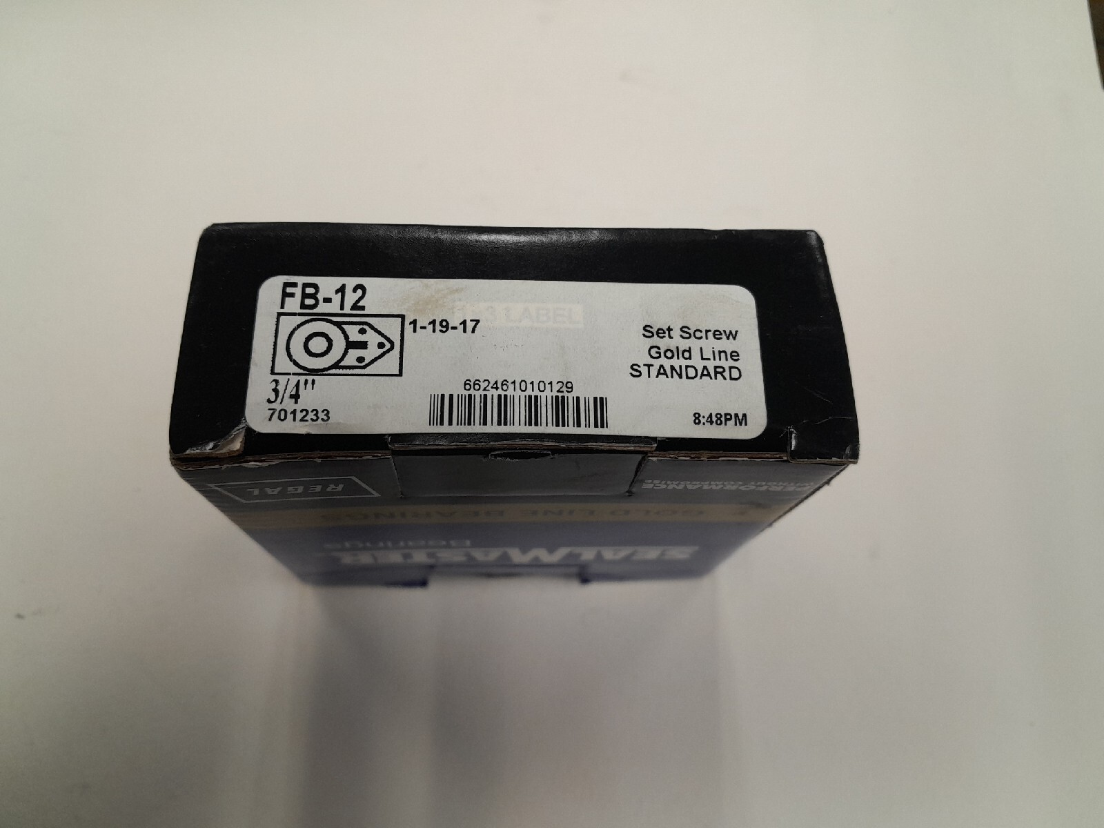 SealMaster Fb-12 Flange Mount 2 Bolt Bearing .750” Bore for sale online ...
