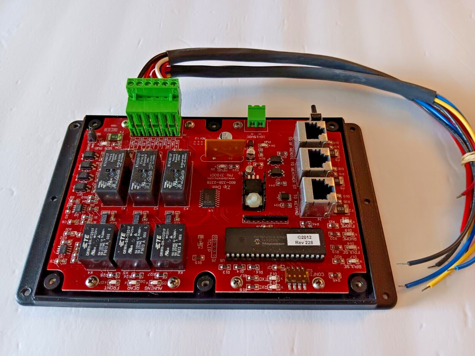 Zip Dee Relax Electric Awning Complete Main Control Board Wired with ...