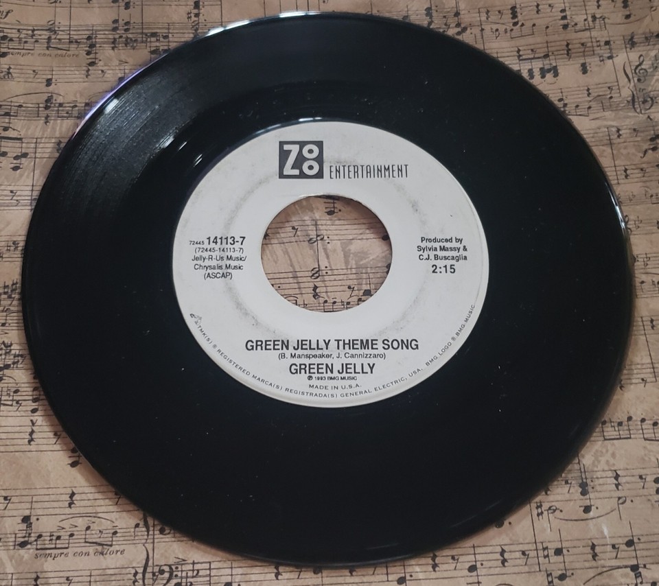 Green Jelly - Anarchy In The UK / Green Jelly Theme Song 7" Vinyl ...