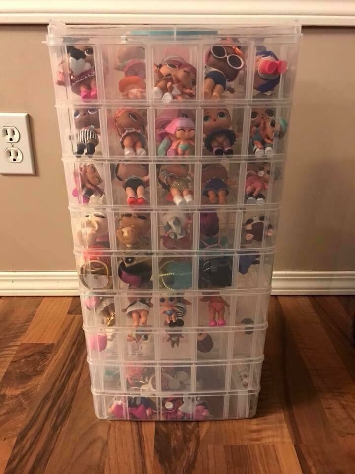 torage Organizer Case Lol Surprise Dolls Not Included | eBay