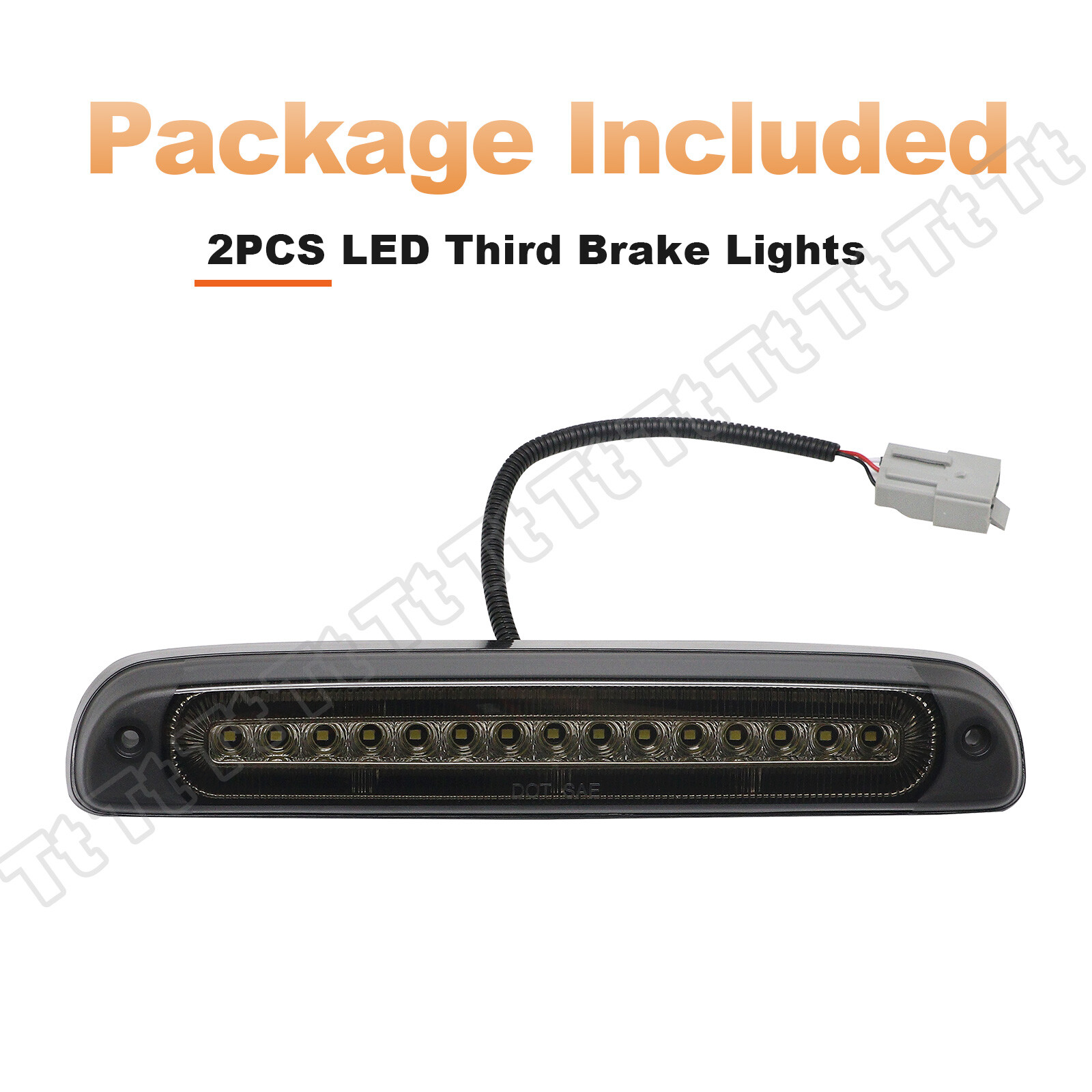 For 1993-2011 Ford Ranger Strobe LED 3rd Third Brake Light High Mount ...