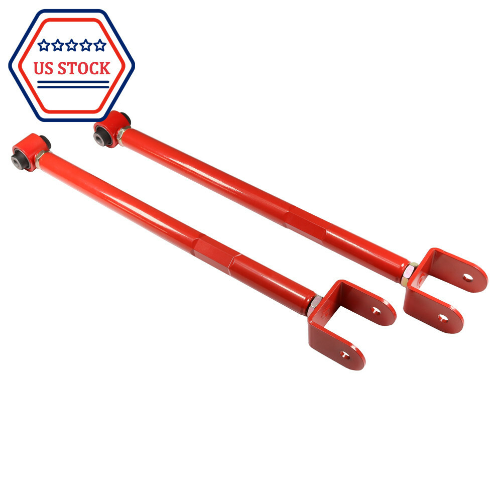 Pair Rear Lower Camber Control Arm RED NEW For BMW 3 Series E36 E46 Z4 ...