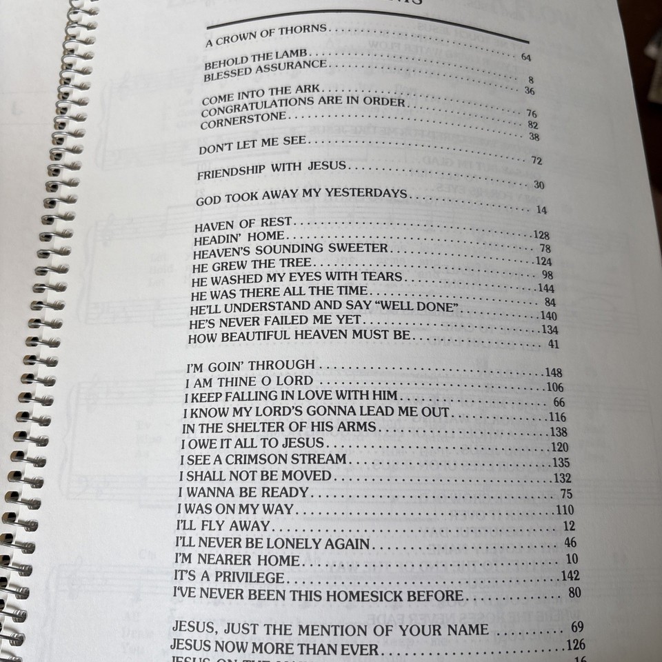 JIMMY SWAGGART Heaven's Jubilee Songbook Sheet Music SEE FULL LIST ...