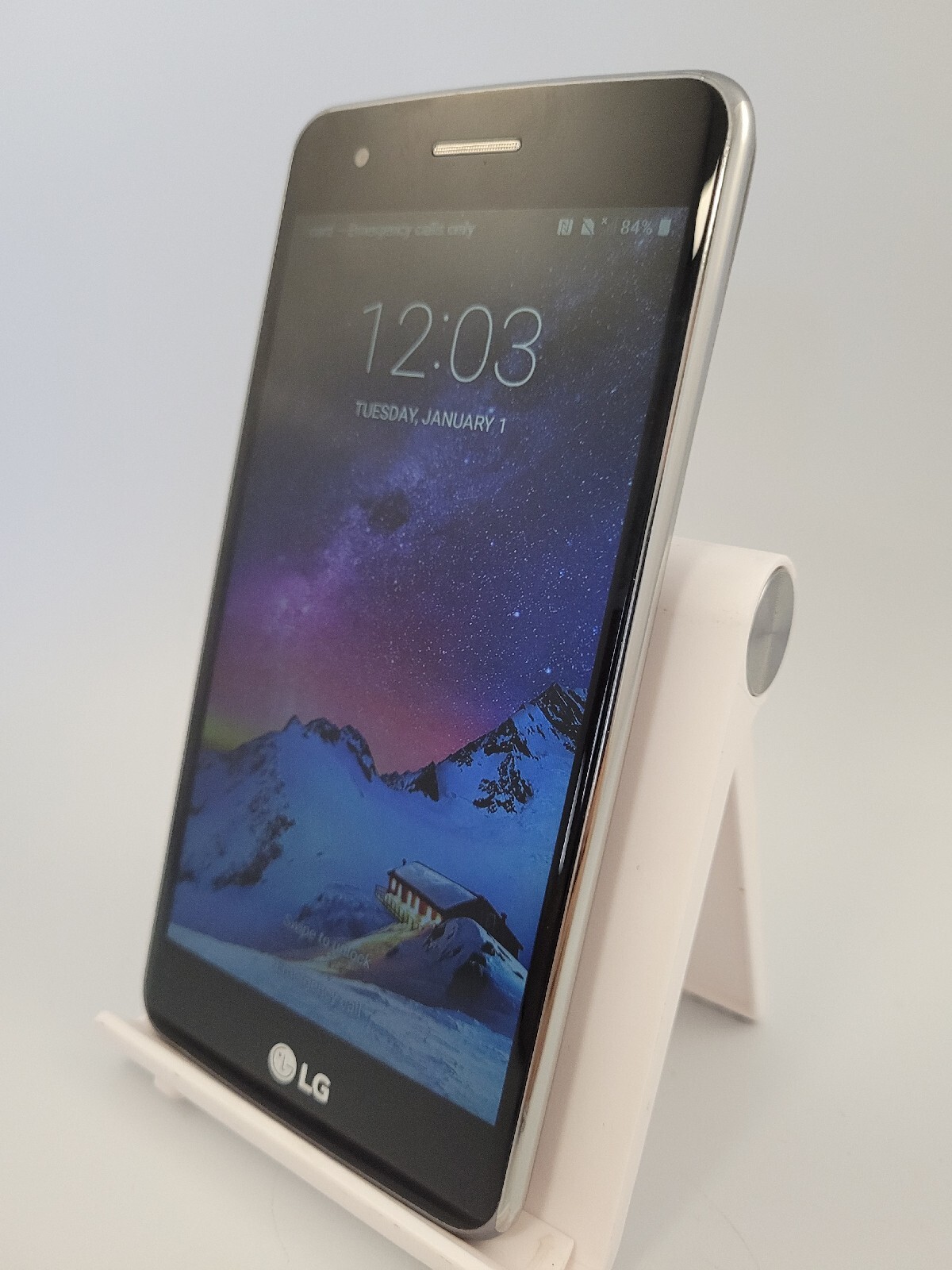 LG K8 2017 M200N Silver Unlocked 16GB 1.5GB RAM Android Smartphone ...