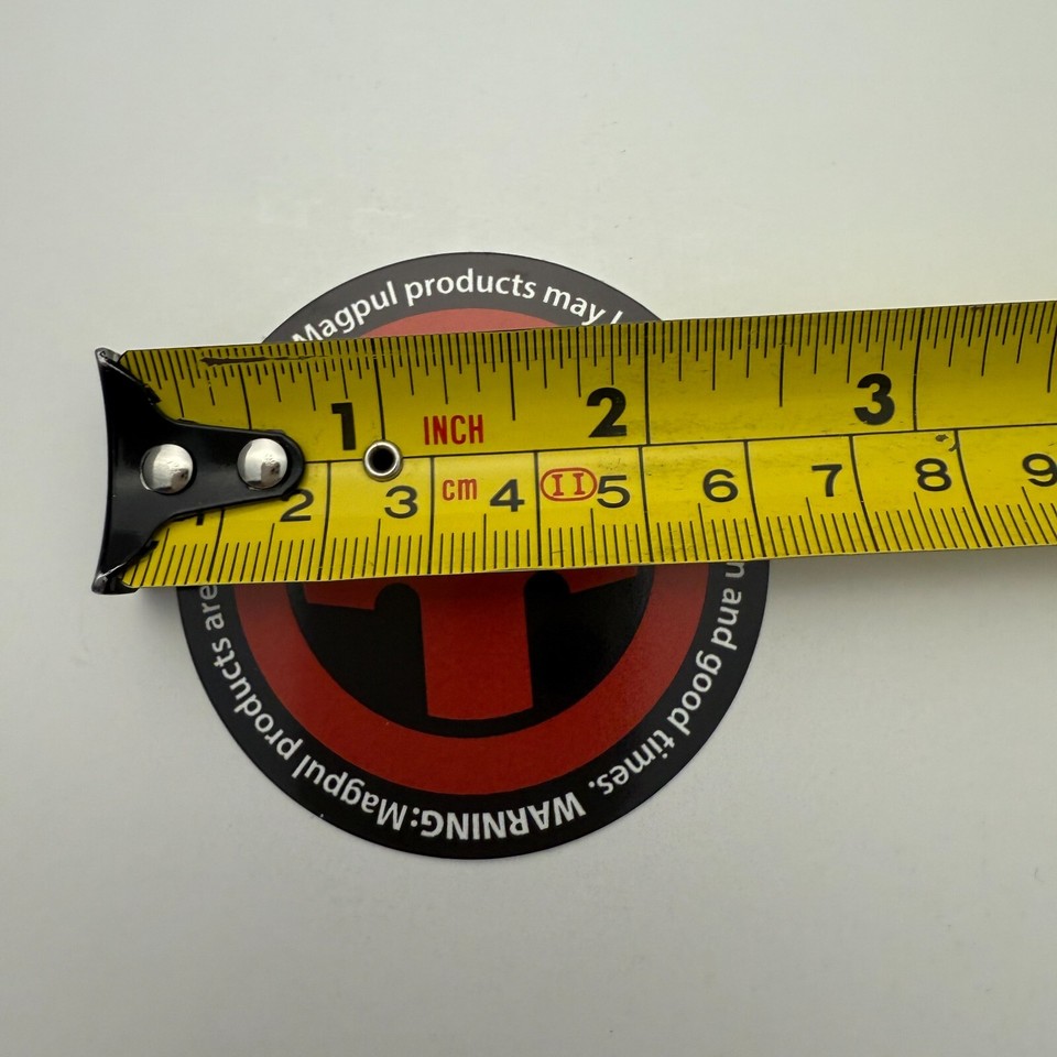 Magpul Round Decal Sticker New Shot Show 2025 Red & Black | eBay