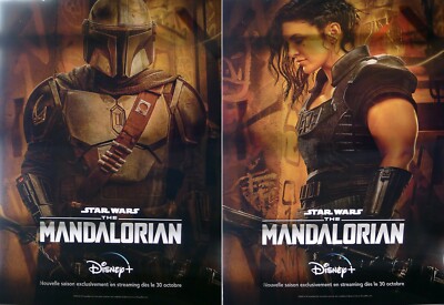MANDALORIAN - EXTREMELY RARE LENTICULAR BUS STOP POSTER STYLE A - STAR ...