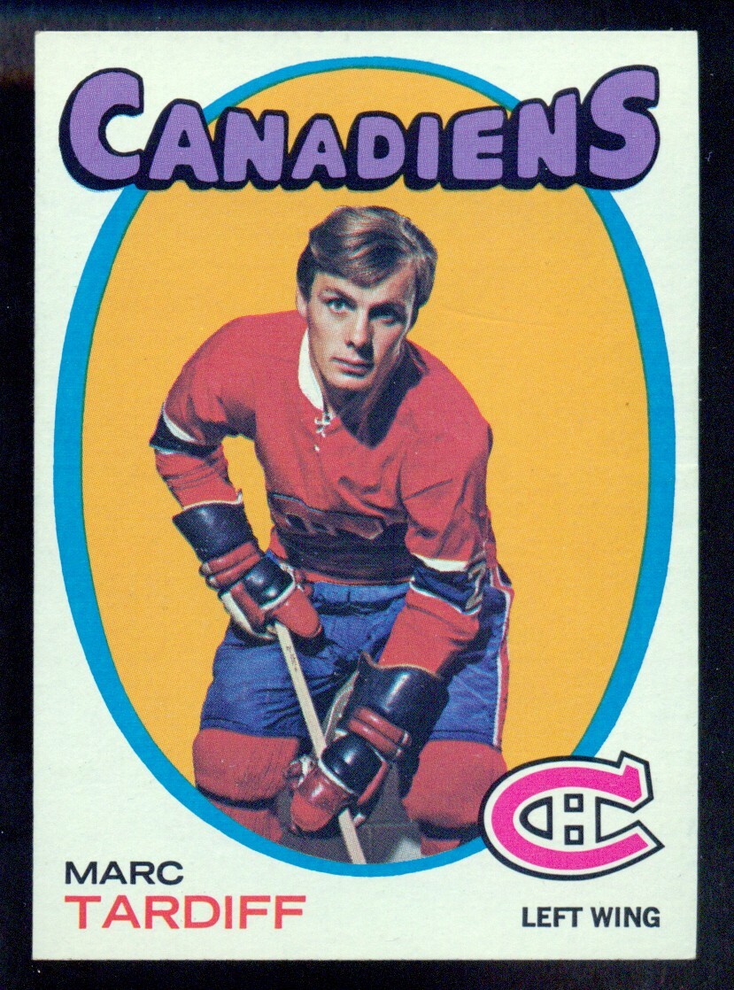 1971-72 TOPPS NHL HOCKEY #29 Marc Tardiff NM-MINT MONTREAL CANADIENS ...