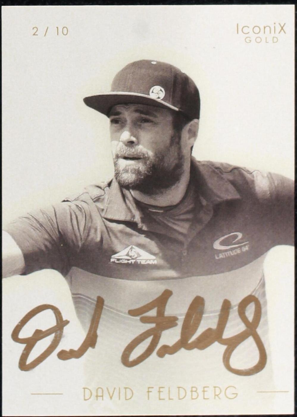 2022 Brixton Disc Golf Golden Era - Iconix David Feldberg #G20 Gold ...