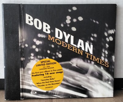 BOB DYLAN - MODERN TIMES 2006 COLUMBIA LIMITED EDITION AUS CD+DVD ...