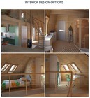 MOON HOUSE 26’ DIAM DOME FRAMING KIT PREFAB WOOD PRE-CUT DIY HOME FRAME ...