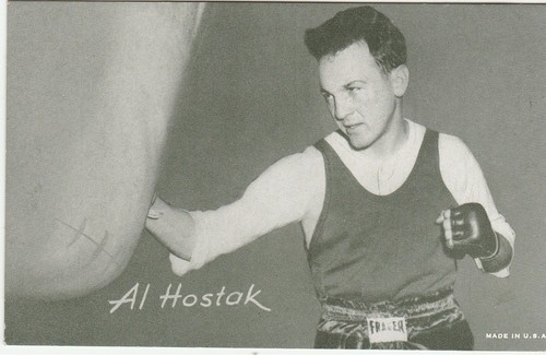 AL HOSTAK BOXER EXHIBIT SUPPLY CO. PENNY ARCADE CARD 1932-1949 | eBay