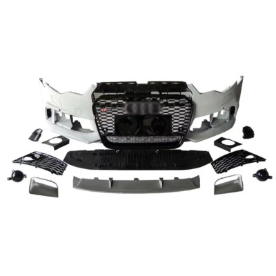 RS6 Style aftermarket Front Bumper kit, fits Audi A6/S6 C7.5 2016-2018 ...