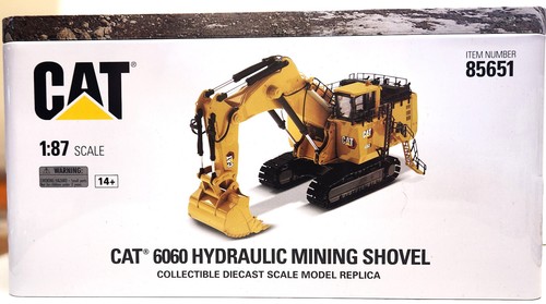 1:87 HO SCALE CAT CATERPILLAR 6060 HYDRAULIC MINING SHOVEL DIECAST ...