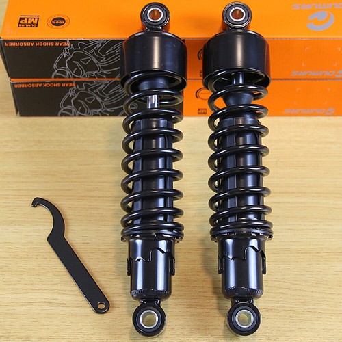 11.75 Rear Shocks Absorbers For Harley Sportster XL 883 1200 72 48 Dyna ...