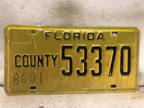 Florida County License Plate | eBay