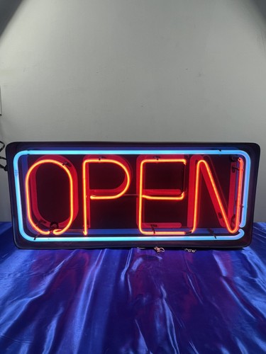 Fallon Vintage Neon OPEN Sign | eBay
