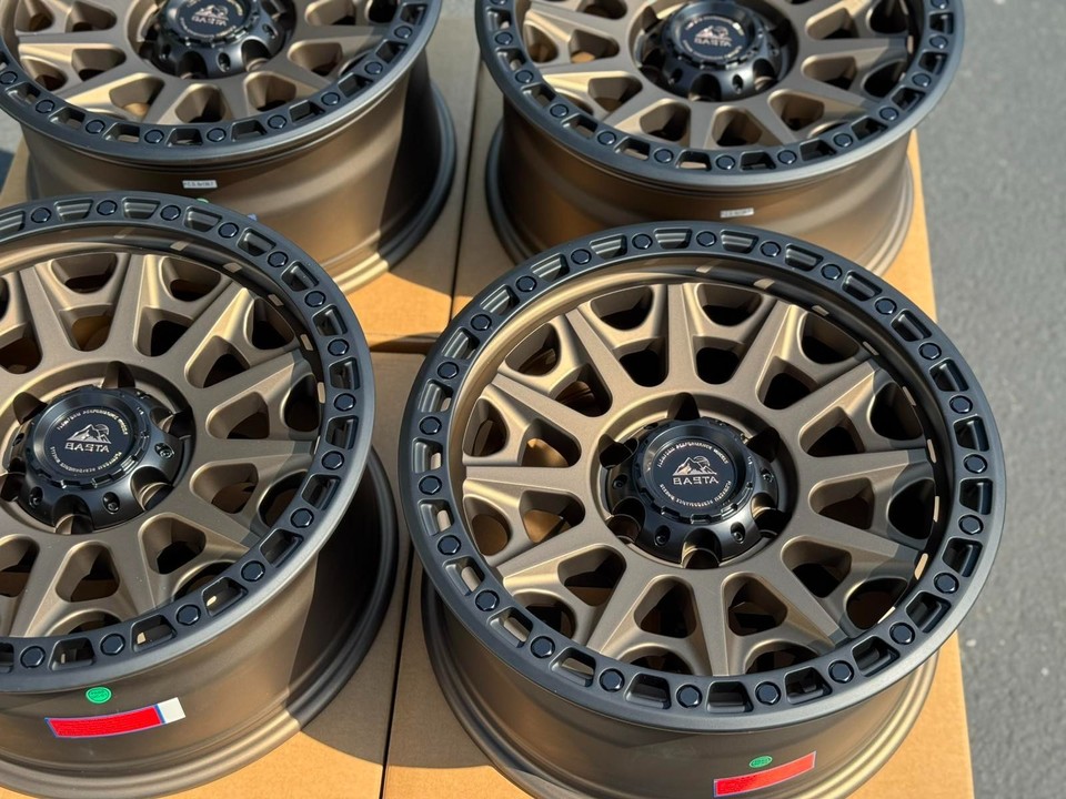 17’’ BASTA Rotary Forged Wheels 17x8.5 +18mm Offset Fits Toyota Tacoma ...