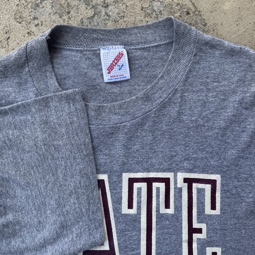 Vintage 1980s Mississippi State Bulldogs Graphic Script T Shirt Made ...