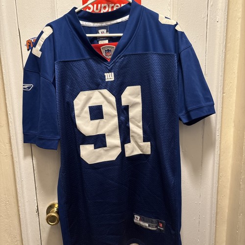 New York Giants Justin Tuck #91 Reebok Authentic Jersey - Size 48 (L ...