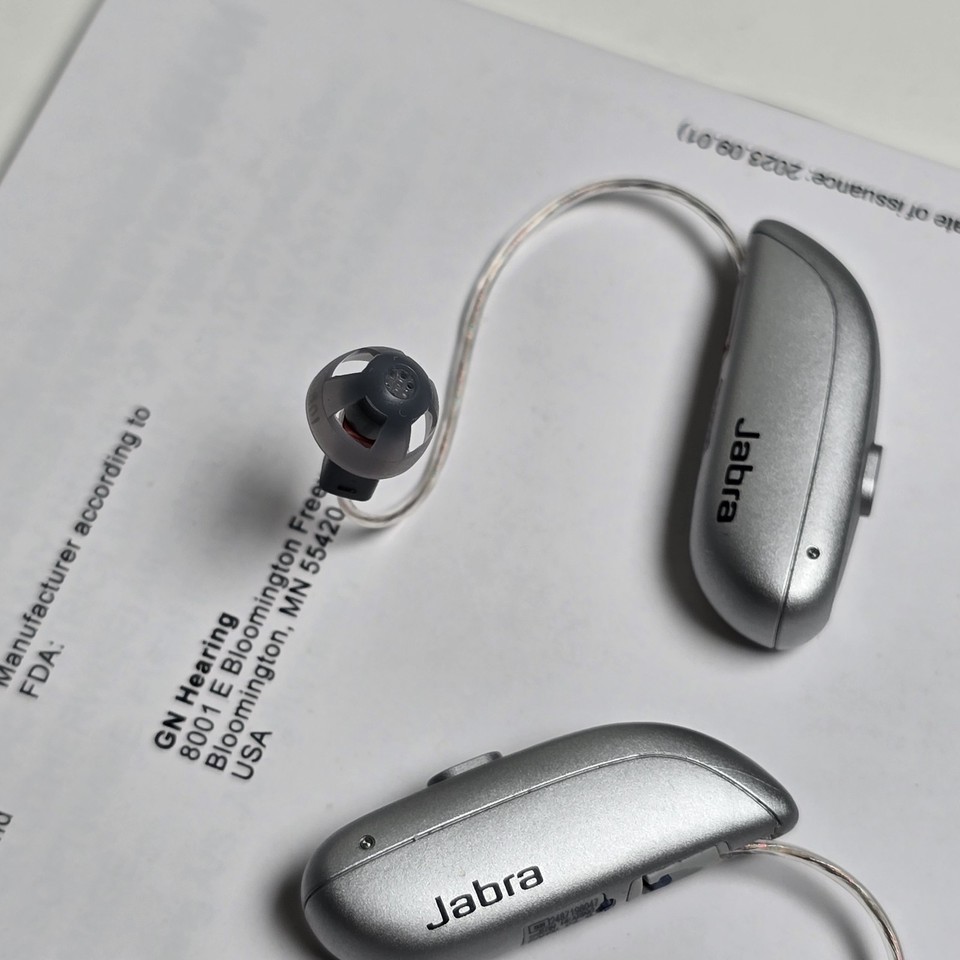 Jabra Enhance Select 300 Hearing Aids iOS & Android Silver | eBay